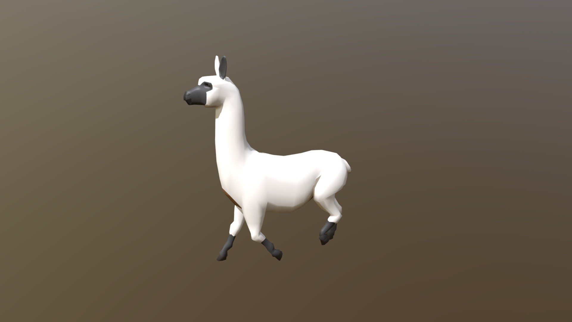 Low poly Alpaca - Download Free 3D model by kenchoo [6fff35b] - Sketchfab