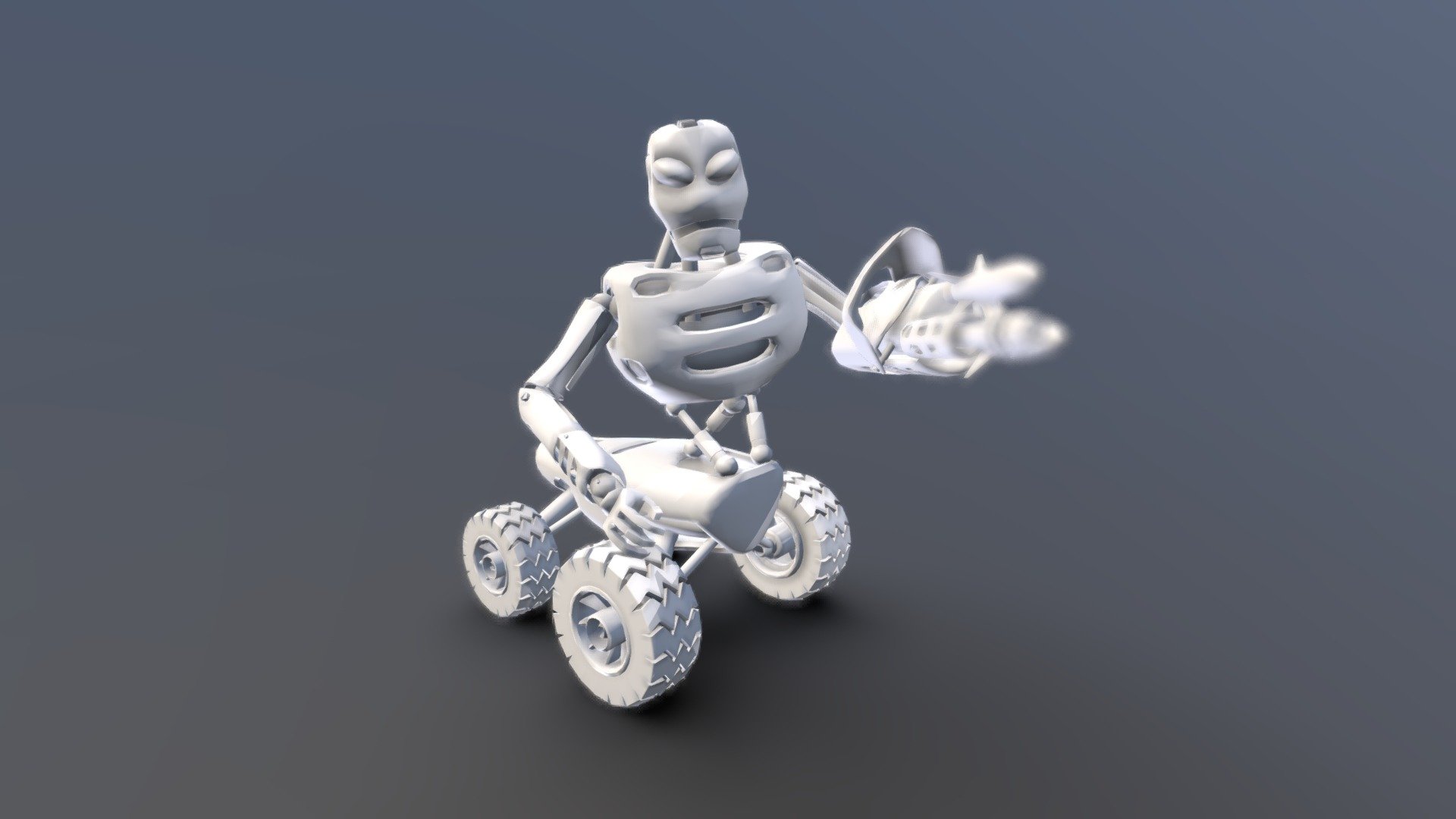 crazy quad - 3D model by Chaitanya Krishnan (@chaitanyak) [6vm1q01 ...