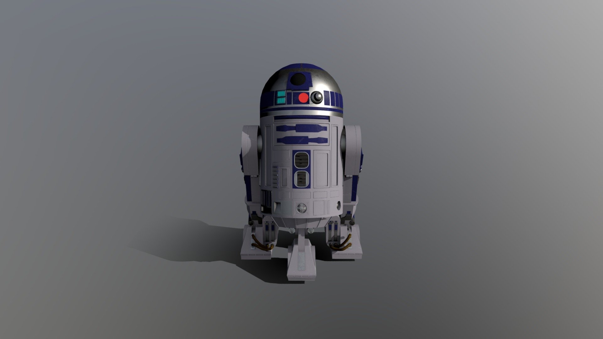 R2-D2 - 3D model by Vanhon [70014a7] - Sketchfab