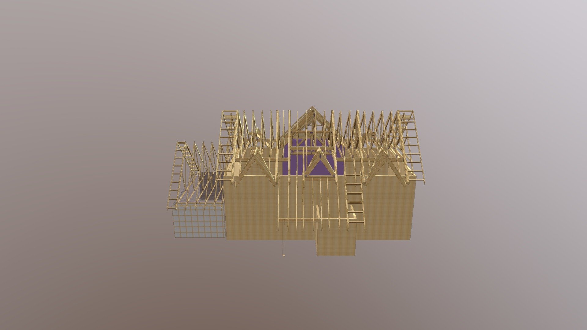 P03- Roof - 3D model by Griggs Timber Company (@JGriggs) [7004146 ...