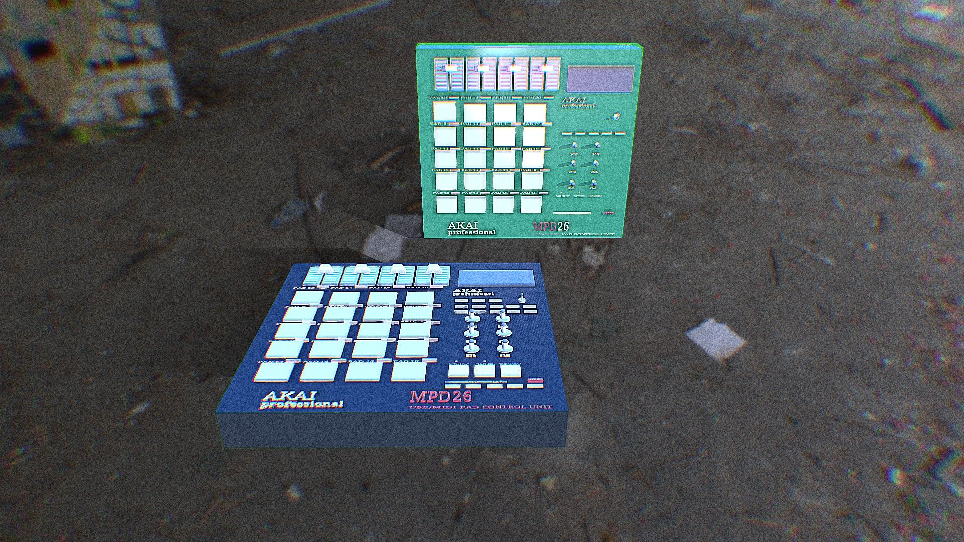 AKAI MPD 26 - 3D model by mdcarter10 [7004ef8] - Sketchfab