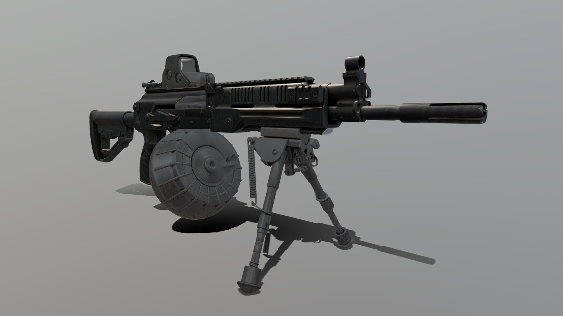 RPK-16 - Download Free 3D model by 42manako [700a3bd] - Sketchfab