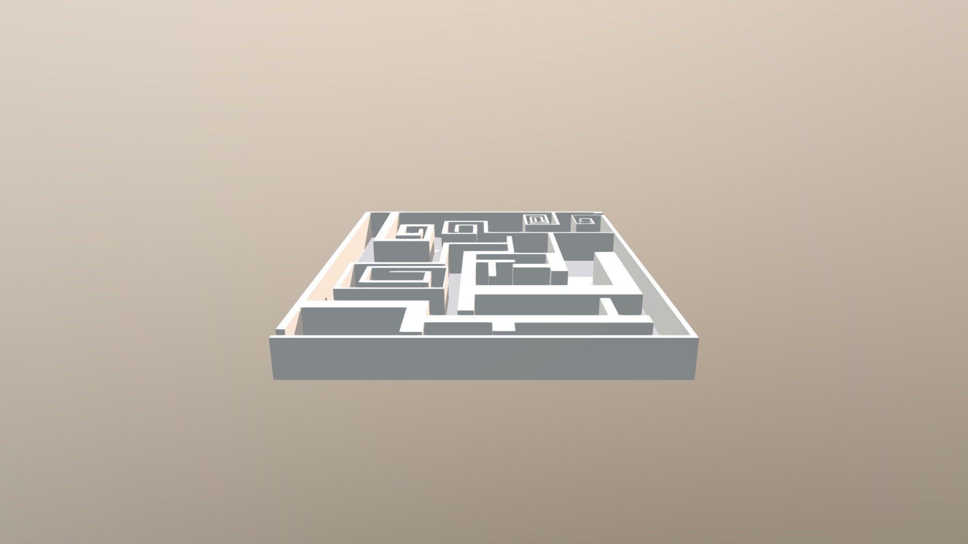 maze (COPY) - 3D model by OwenEnns [700c213] - Sketchfab