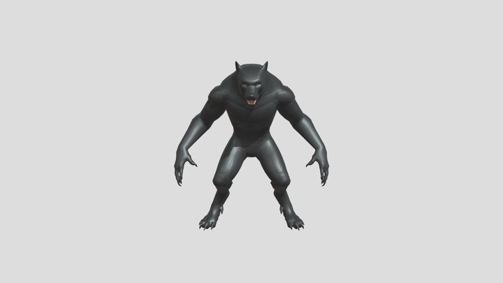 Werewolf 3D models - Sketchfab