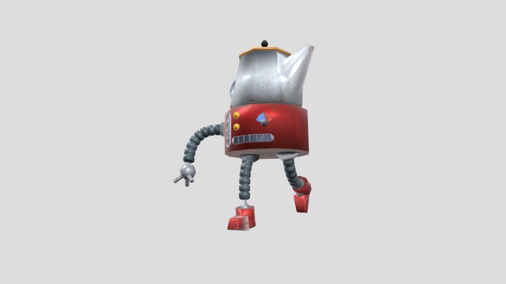Teapot-robot 3D models - Sketchfab