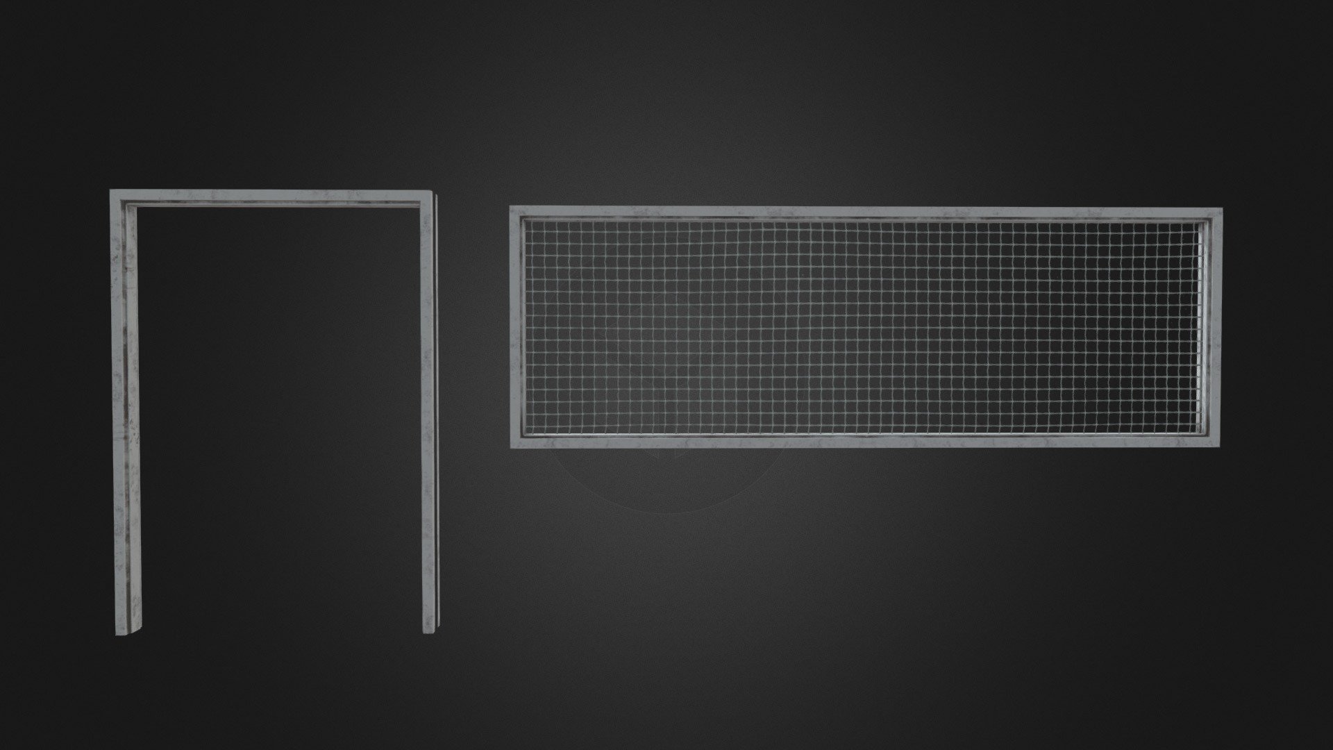fnaf 3 windows from and door of help wanted - Download Free 3D model by ...