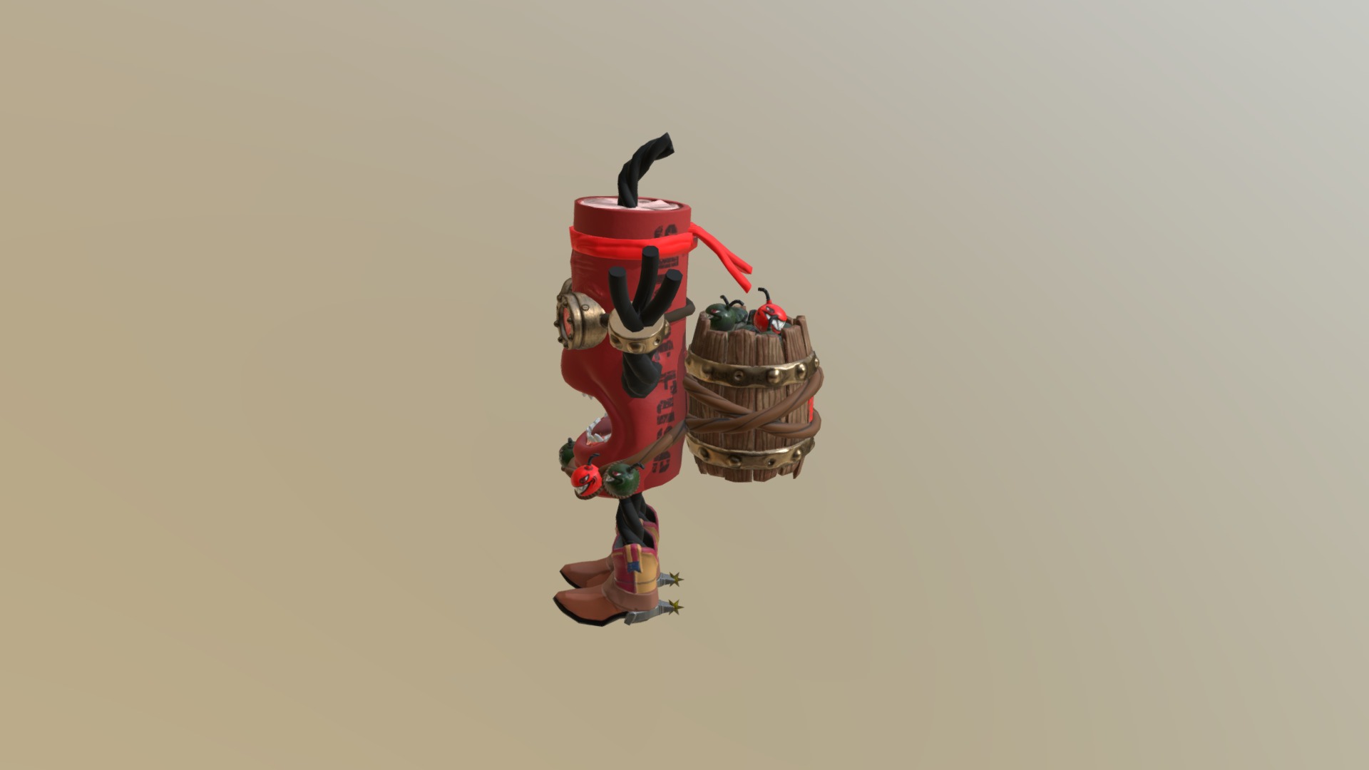 Short Fuse - 3D model by NathanGilham [700e2e8] - Sketchfab