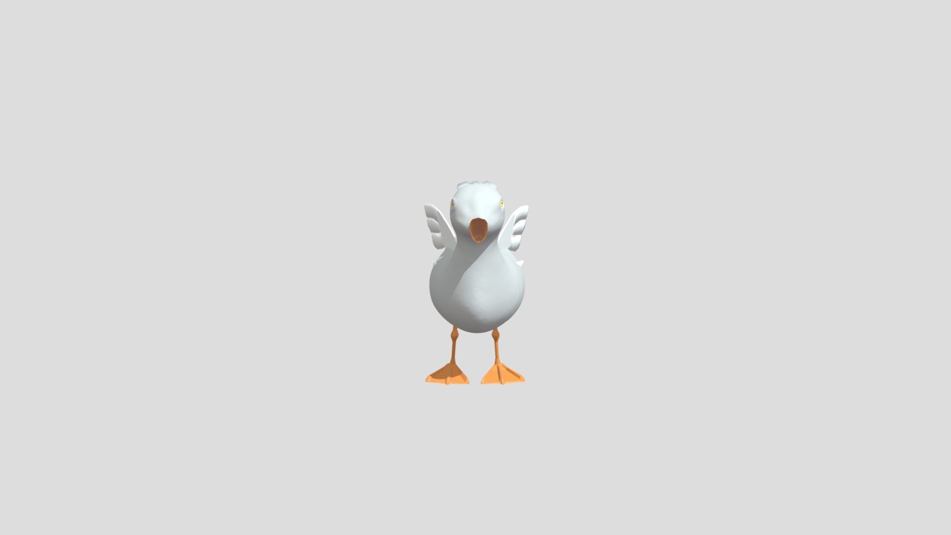 Seagul - 3D model by lachR [700e45d] - Sketchfab