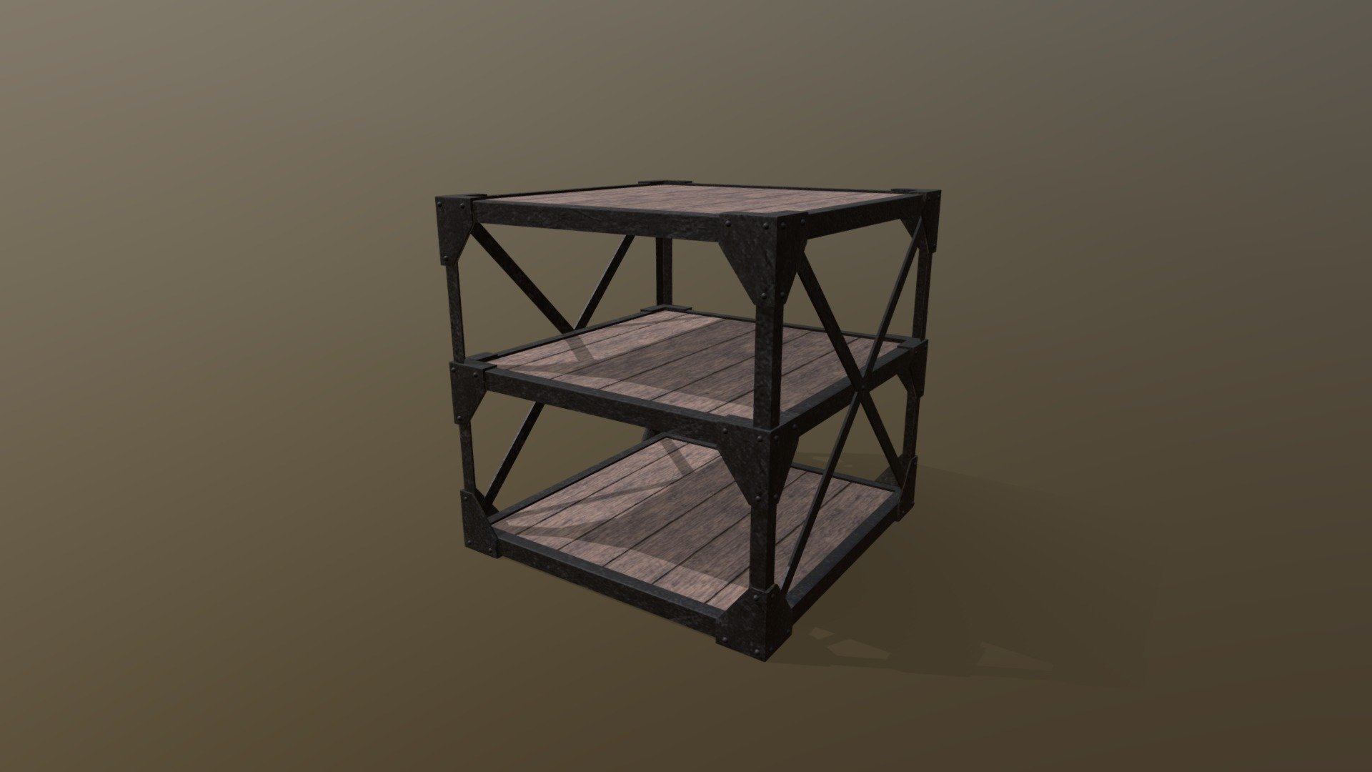 rustic side table - Download Free 3D model by franklin clodfelter ...