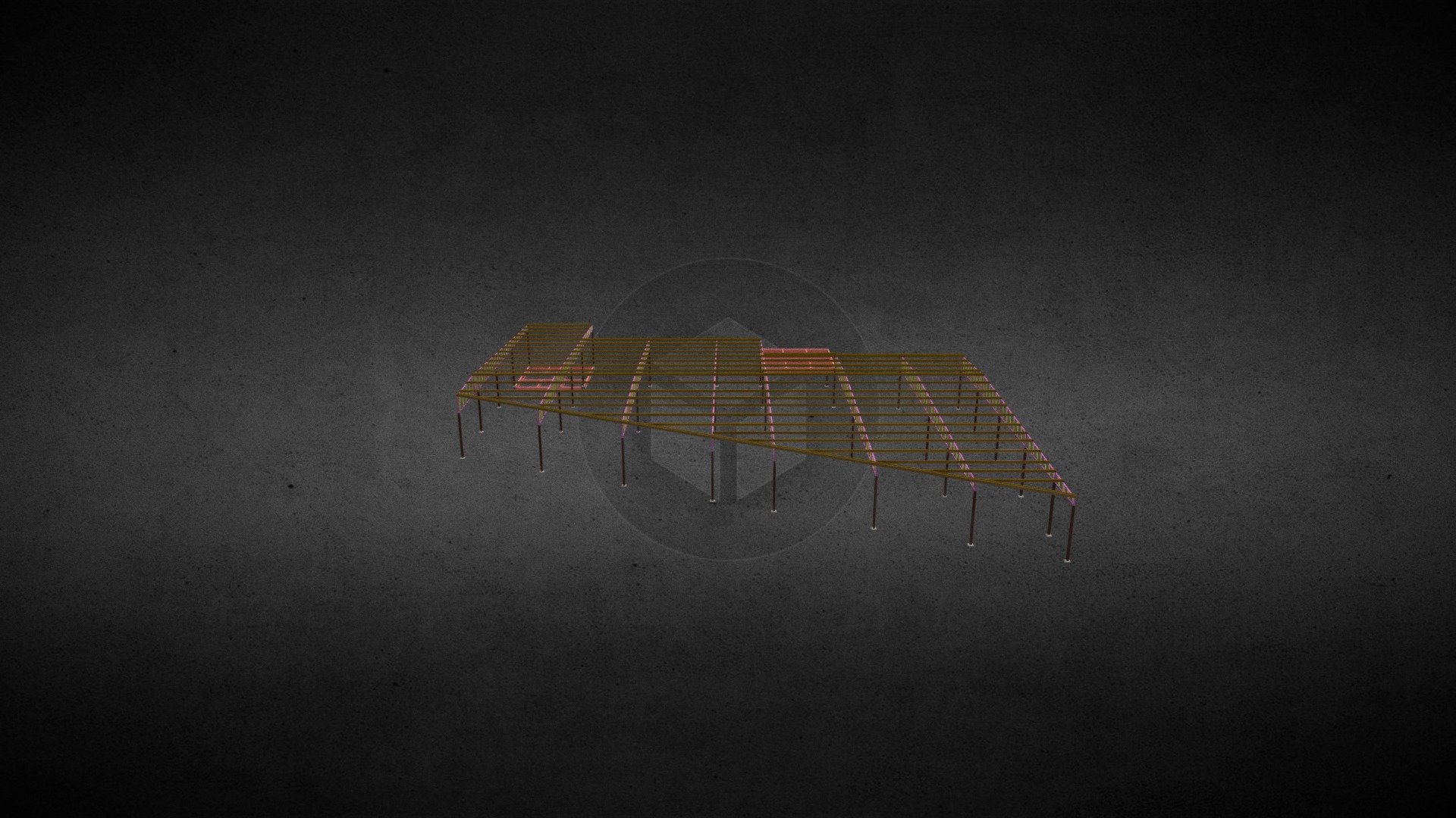 PROJETO ESTRUTURAL TUBARÃO ATACADISTA - Download Free 3D model by Victor Martins ...