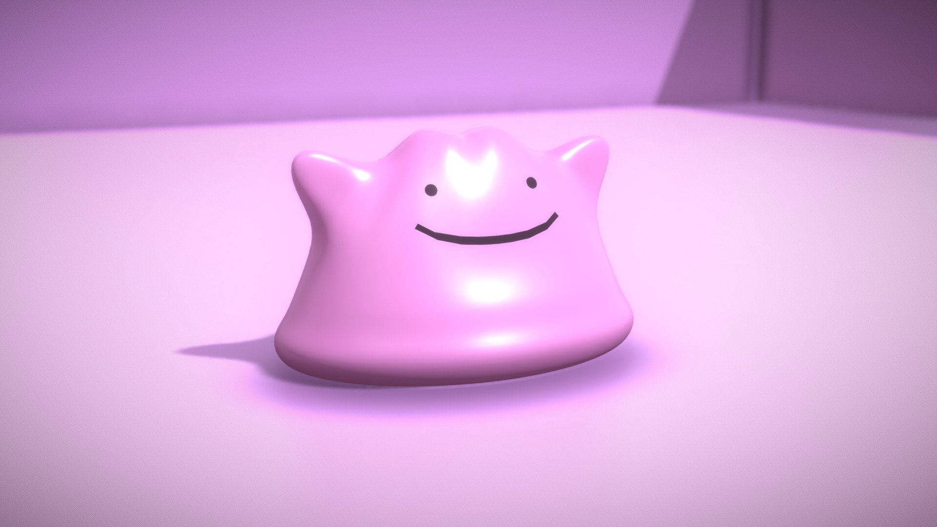 Ditto (메타몽) - Download Free 3D model by Yyy (@yess_y) [700fb5b] - Sketchfab