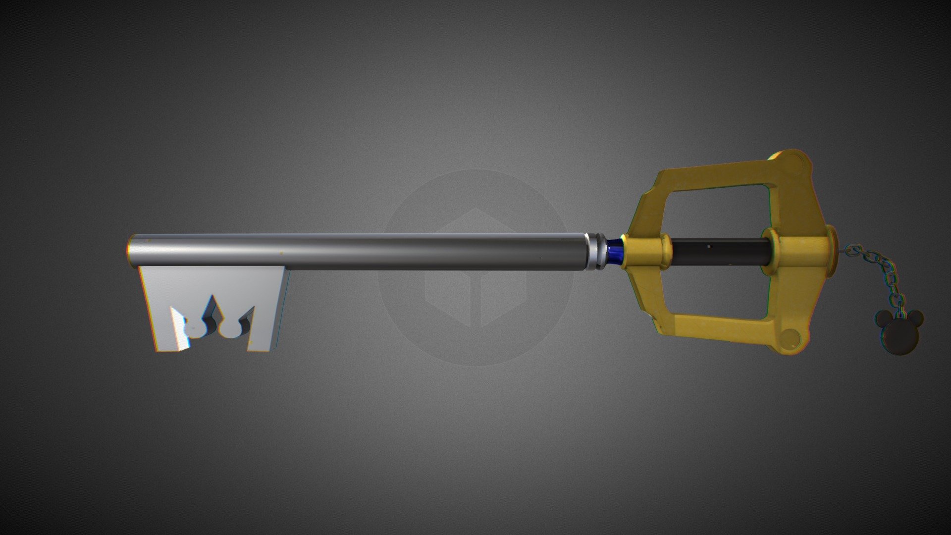 Kingdom hearts keyblade - 3D model by Ella (@ella.ris) [7010c45 ...
