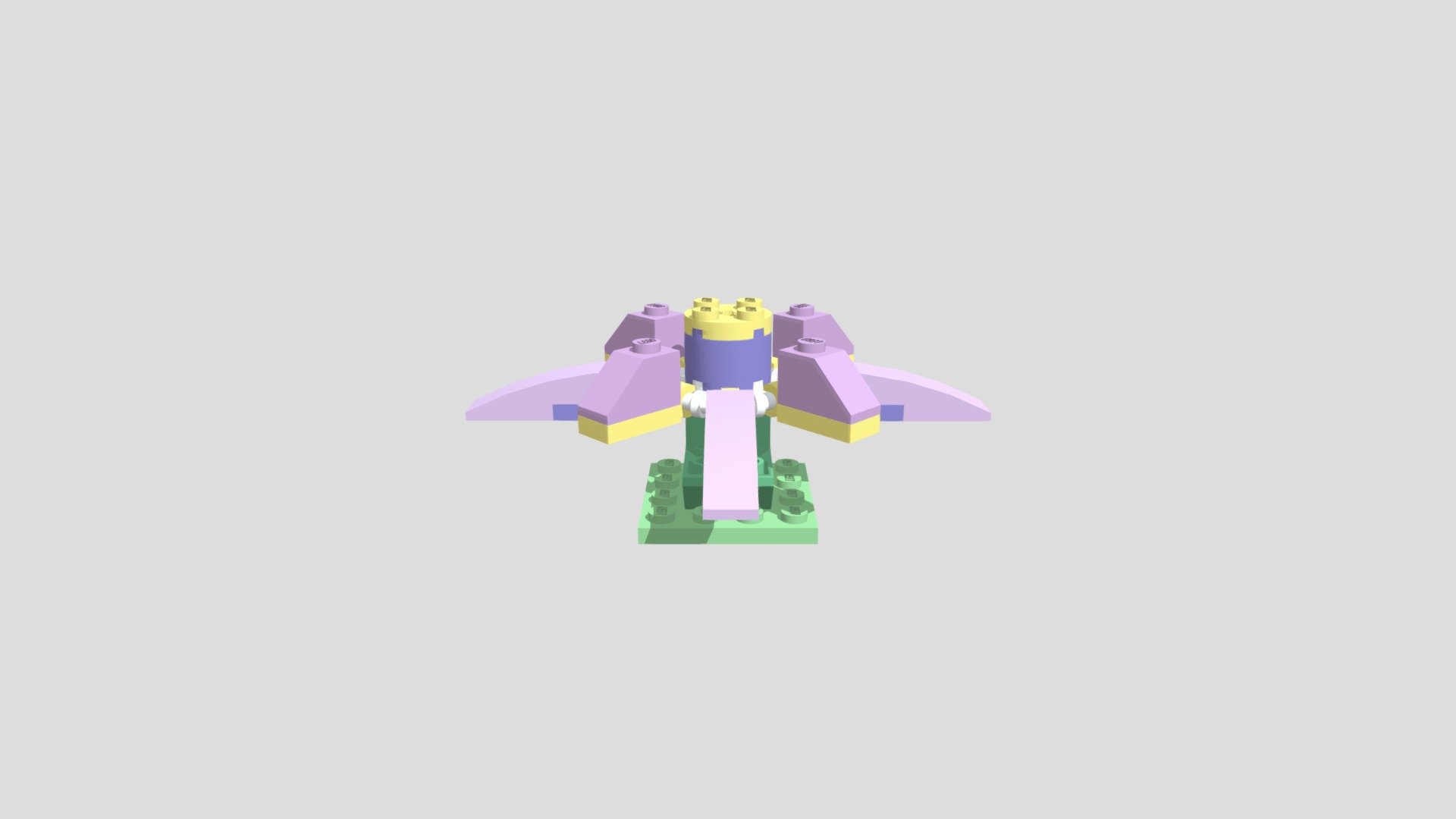 Lego Classic Flower - Download Free 3D model by berkeuysal0 [701200f ...