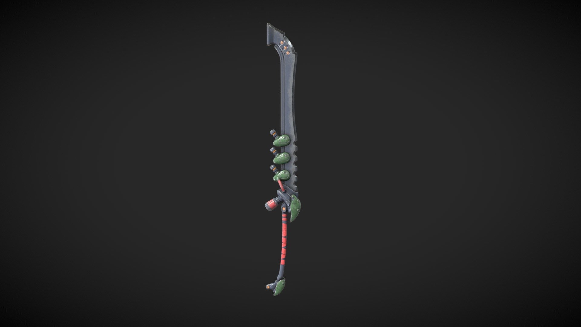 Warframe Tennogen: Boldurr Two Handed Nikana - 3D model by ...