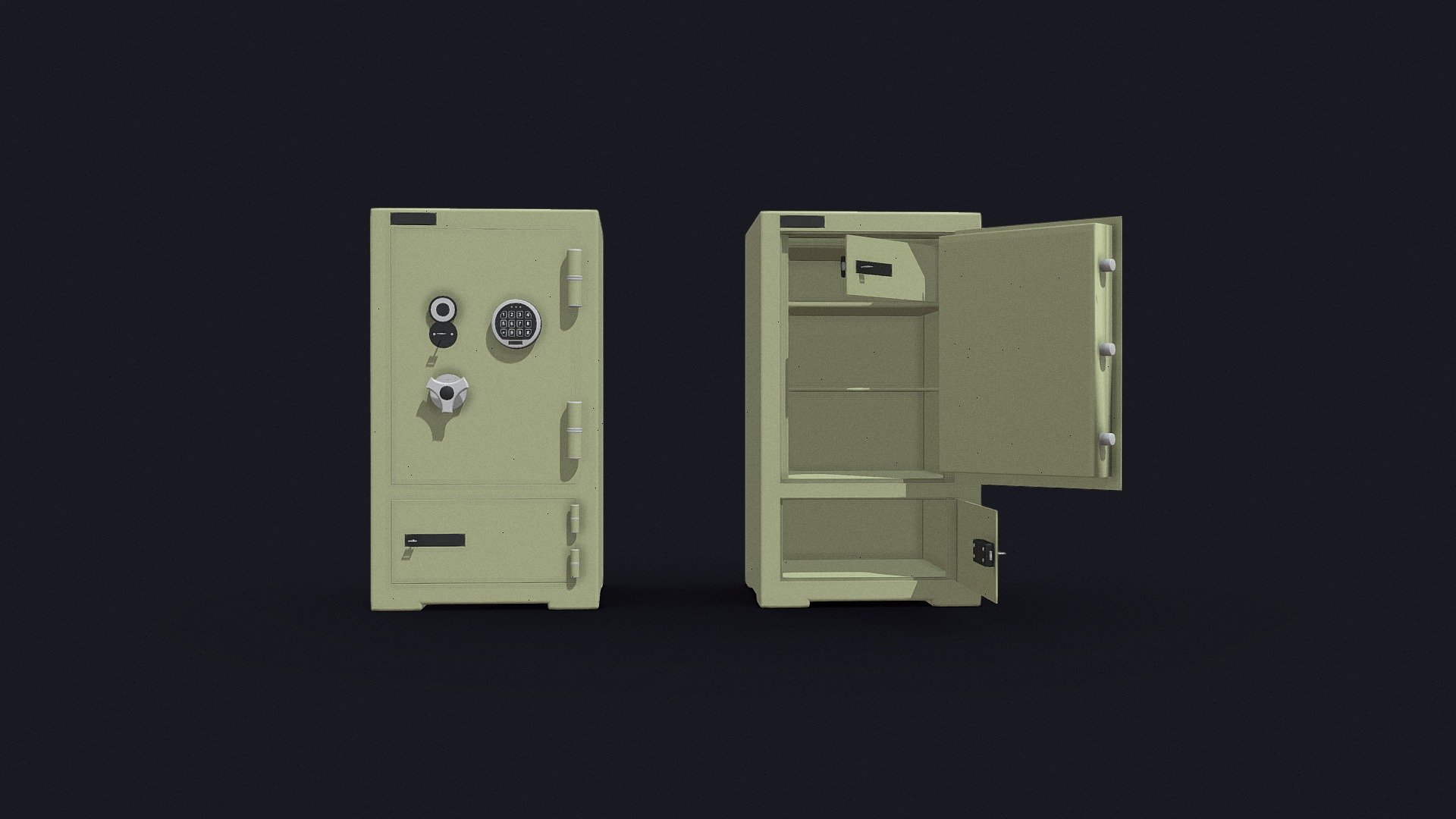 Model 1085N-KE - 3D model by Kıratlı Çelik Kasa (@Kiratli) [7013a0a ...