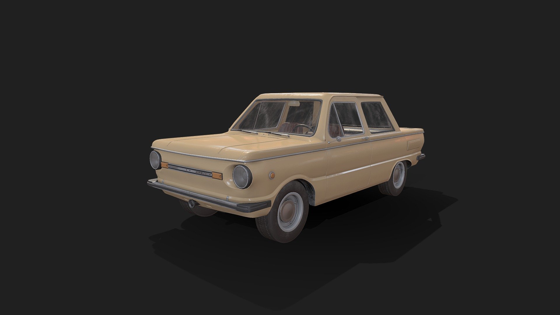 ZAZ - 968М / Lowpoly - Download Free 3D model by romunql [7016c3e ...