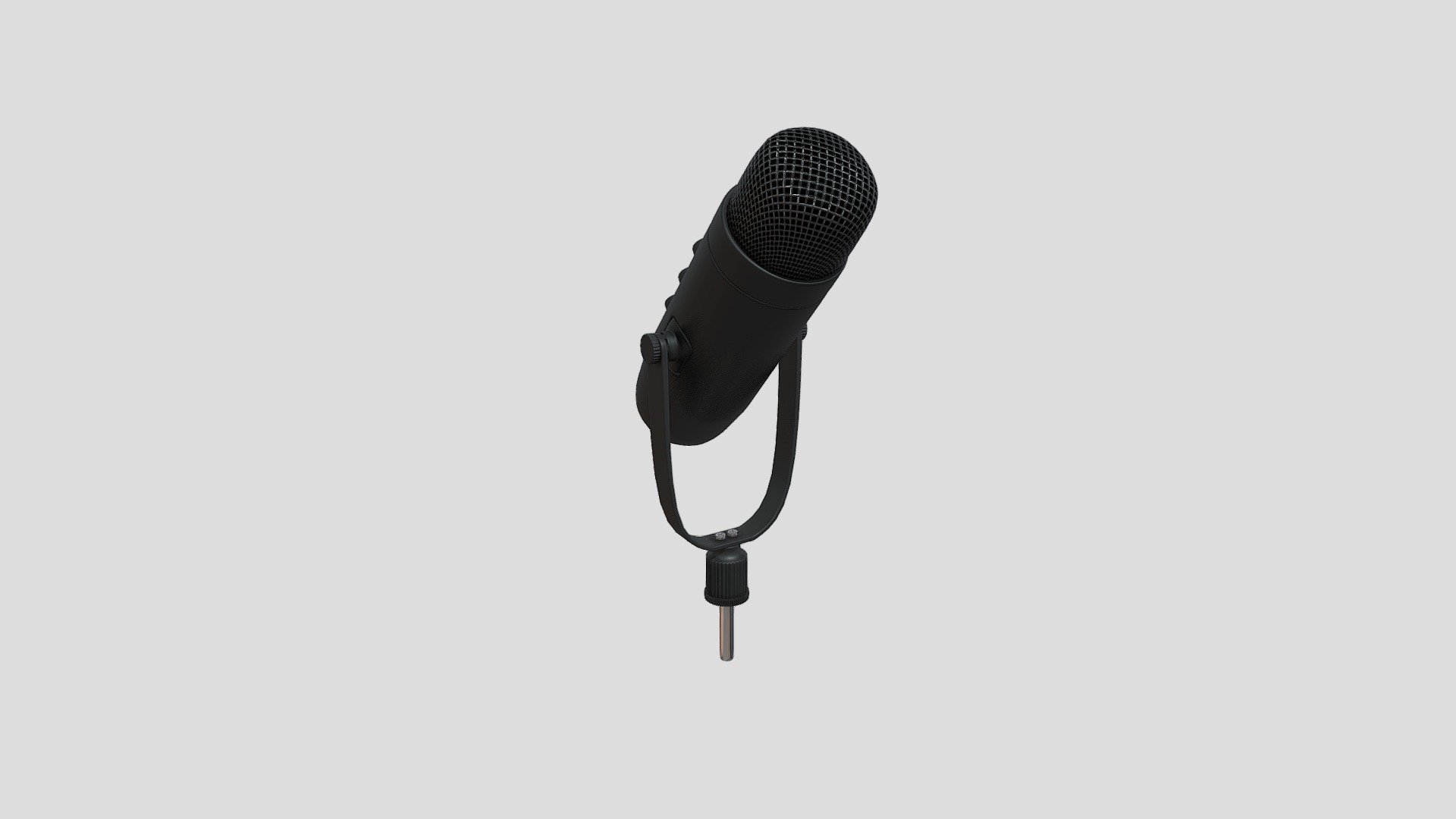 Microphone - 3D model by baked_normals [7016f3f] - Sketchfab