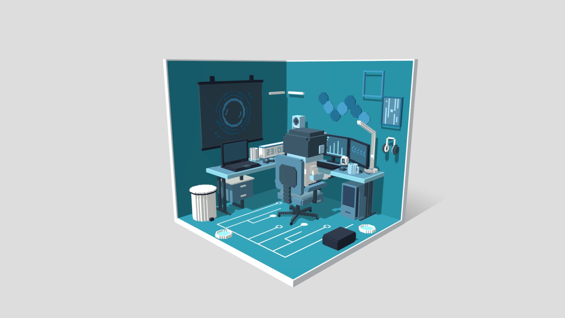 #Technical Nerds - 3D model by Linsay (@Olicus) [7019069] - Sketchfab