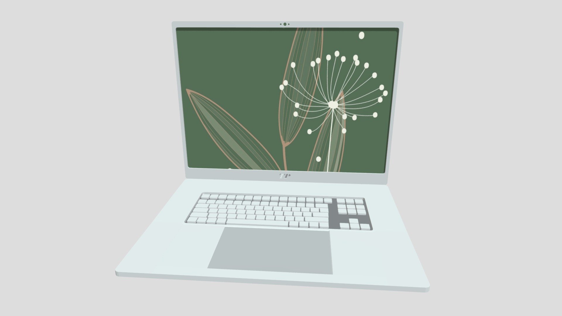 Modern Laptop - 3D model by Wiladio [7019365] - Sketchfab