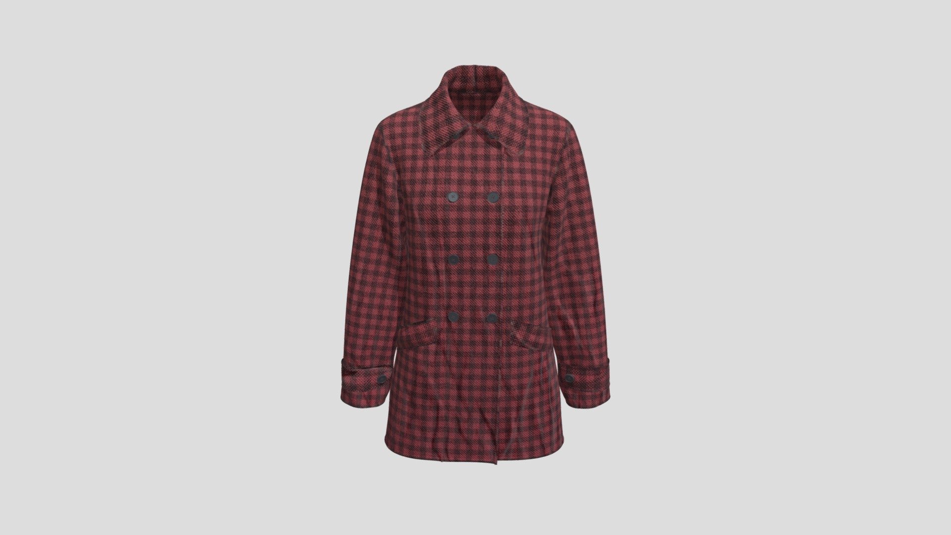 Red Coat - Download Free 3D model by Polutopia [701a02c] - Sketchfab