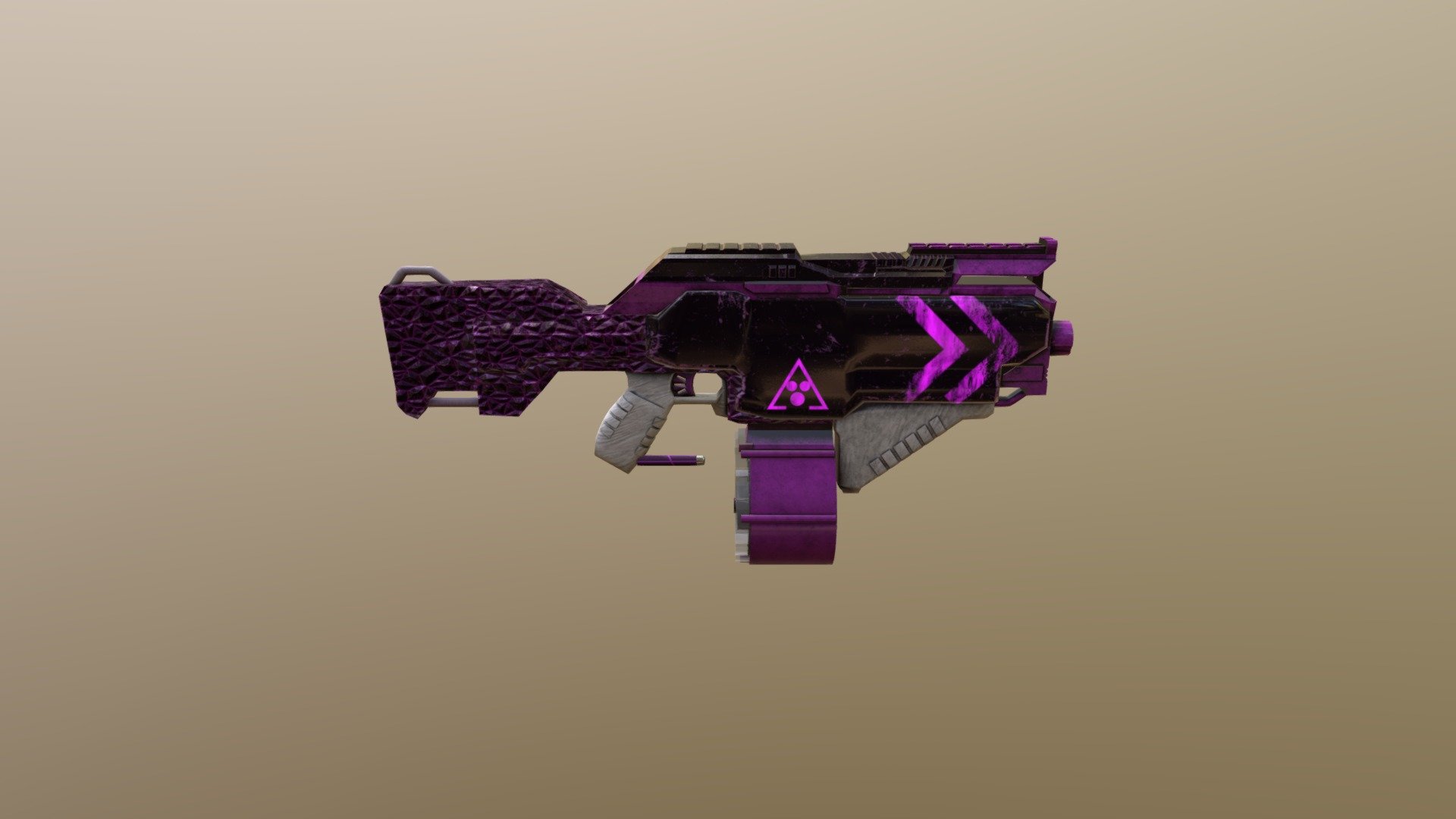 Nerf Gun Textured - 3D model by fredly11 [701a99f] - Sketchfab
