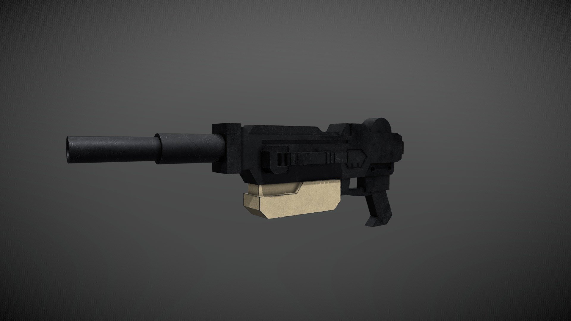 100mm MachineGun [WIP] - 3D model by papajacket (@emanuelzunigamoreno ...