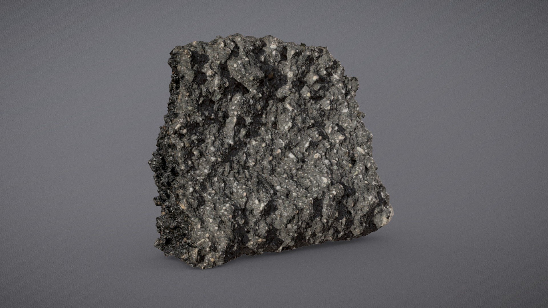 Chunk of Asphalt (Surface Macro) - Buy Royalty Free 3D model by ...