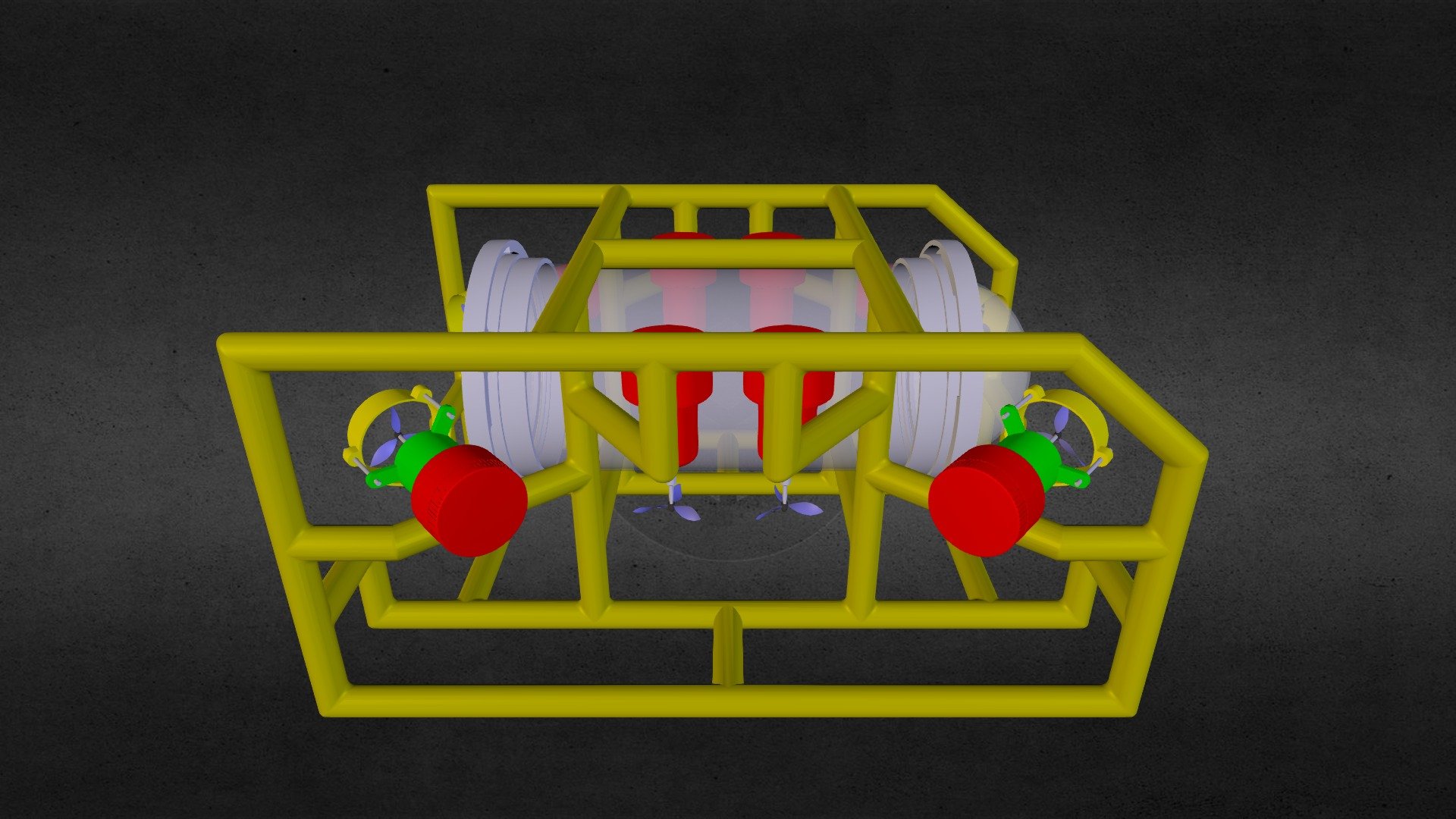 VIPER - ROV Prototype - 3D model by RGUSubseaRobot [701df64] - Sketchfab