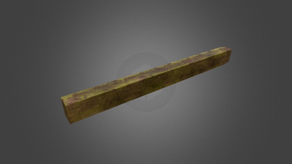 Wood Piece - low poly - Download Free 3D model by Gamedirection ...