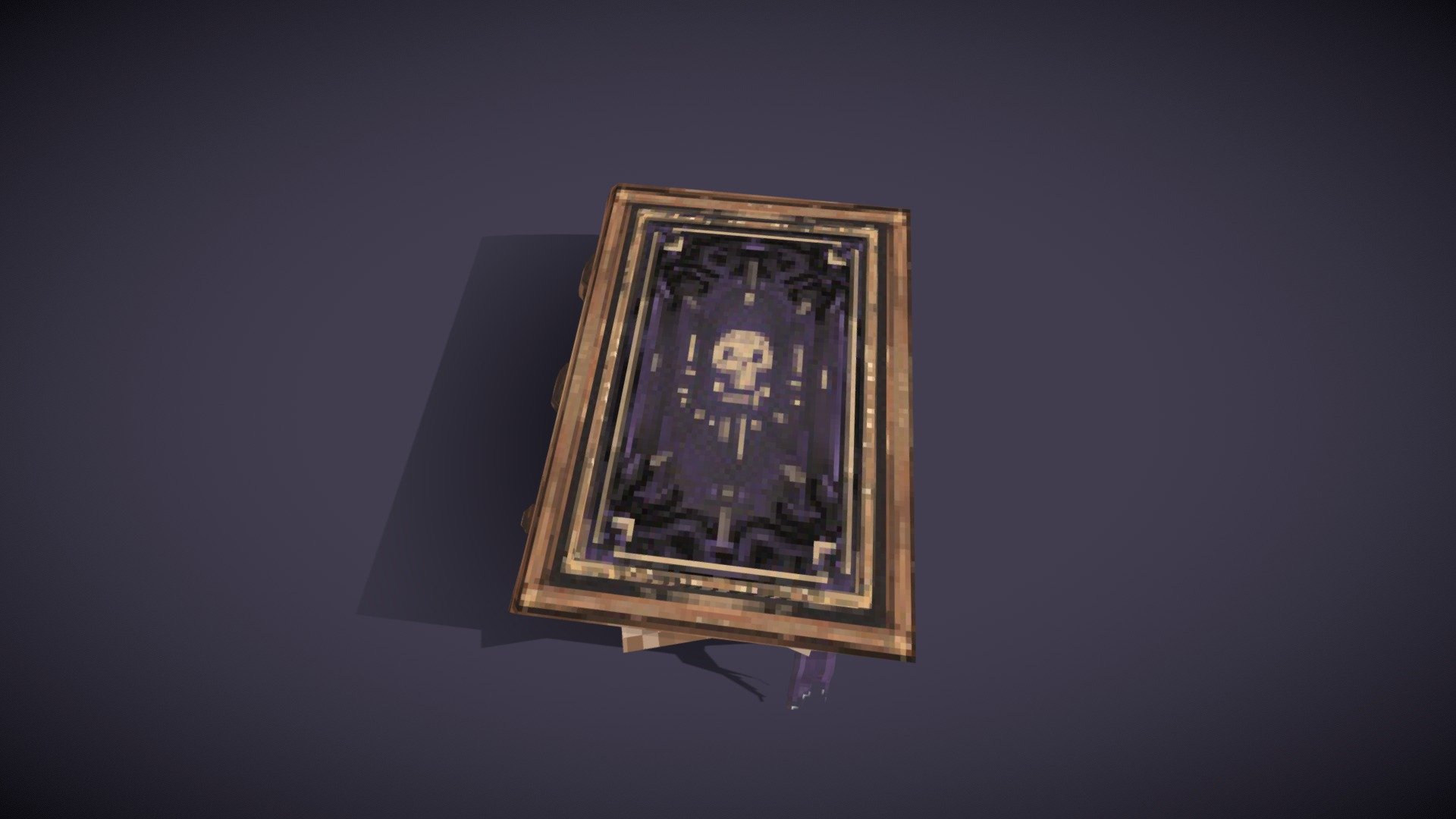 [LOW-POLY] Tome of the Unknown - Download Free 3D model by cowboybatman ...