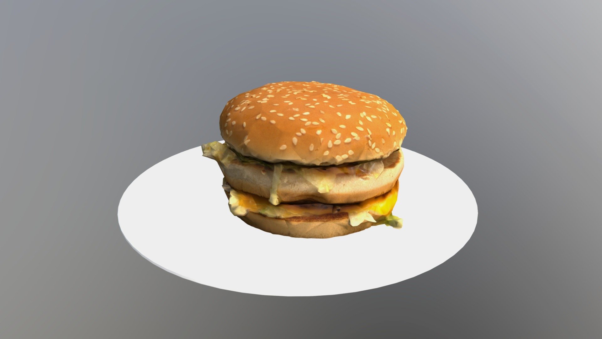 Big Mac - McDonald's - 3D model by EYEFLY Productions (@EyeFly ...
