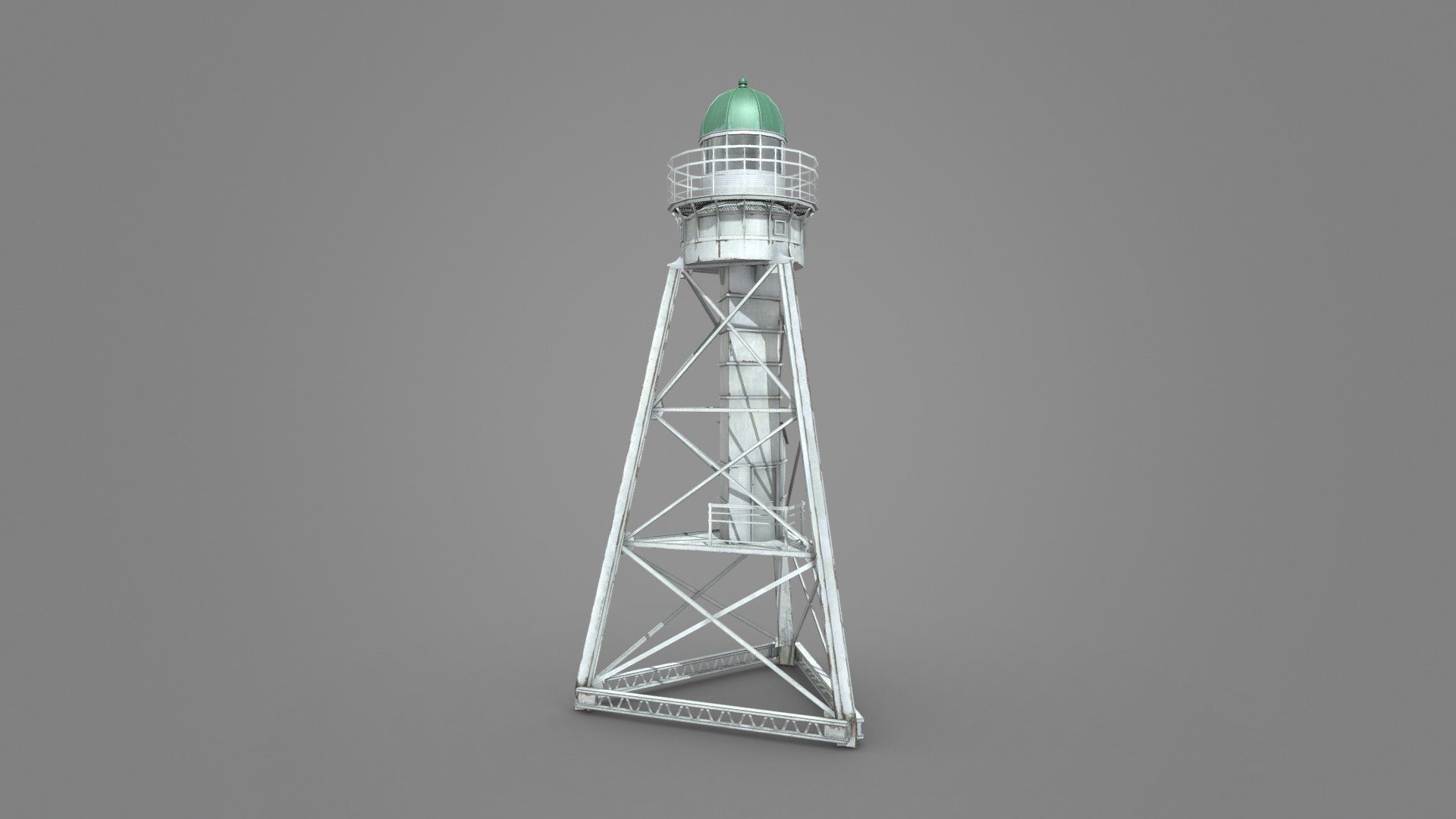 Metal Lighthouse - Buy Royalty Free 3D model by Rescue3D Assets ...