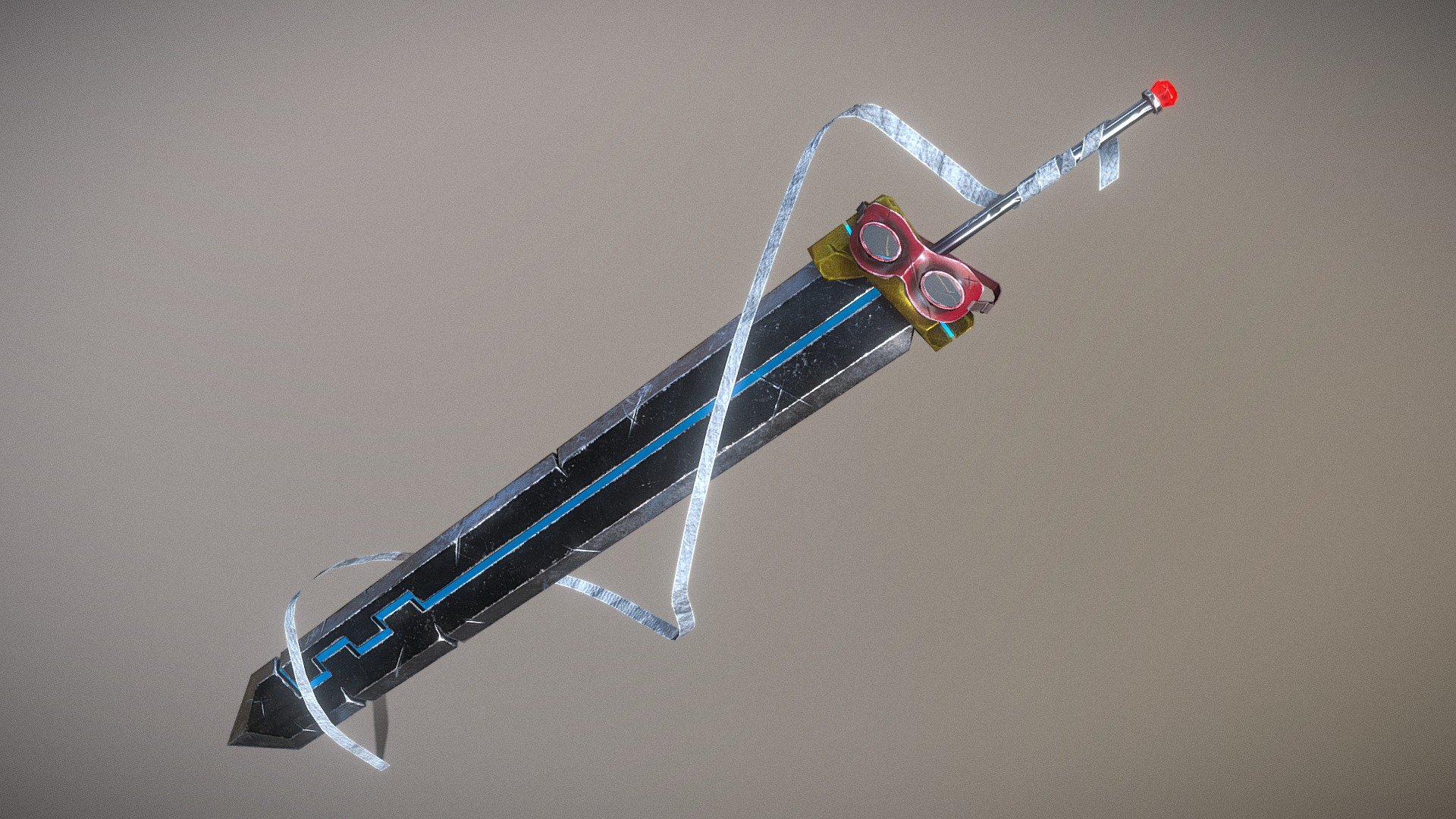 Greatsword - 3D model by MagicBean _神奇豆豆 (@magic_bean) [7024299 ...