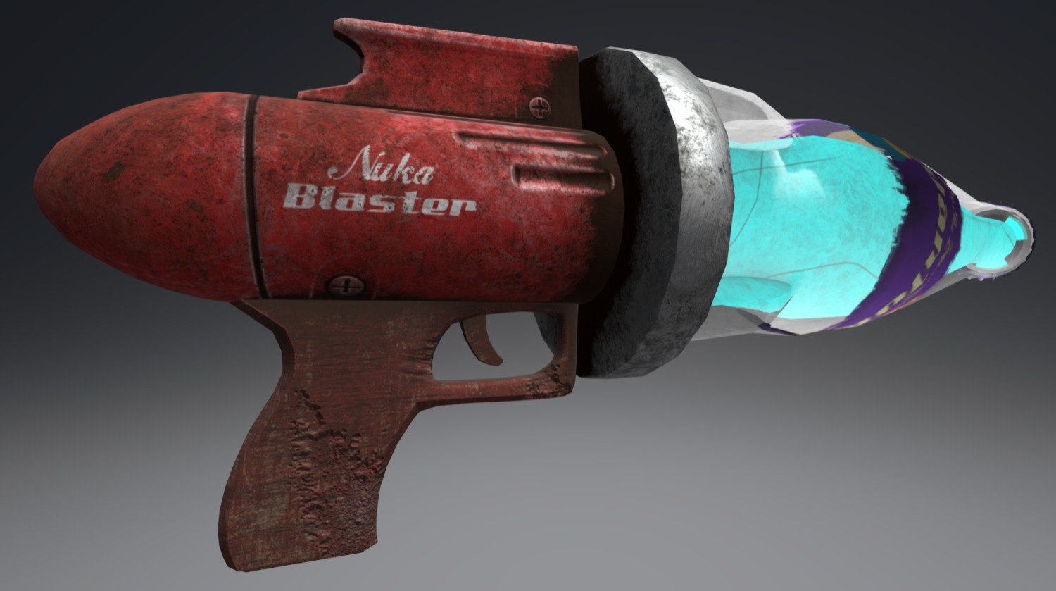 Nuka Blaster - 3D model by willhenniker [7024bb3] - Sketchfab