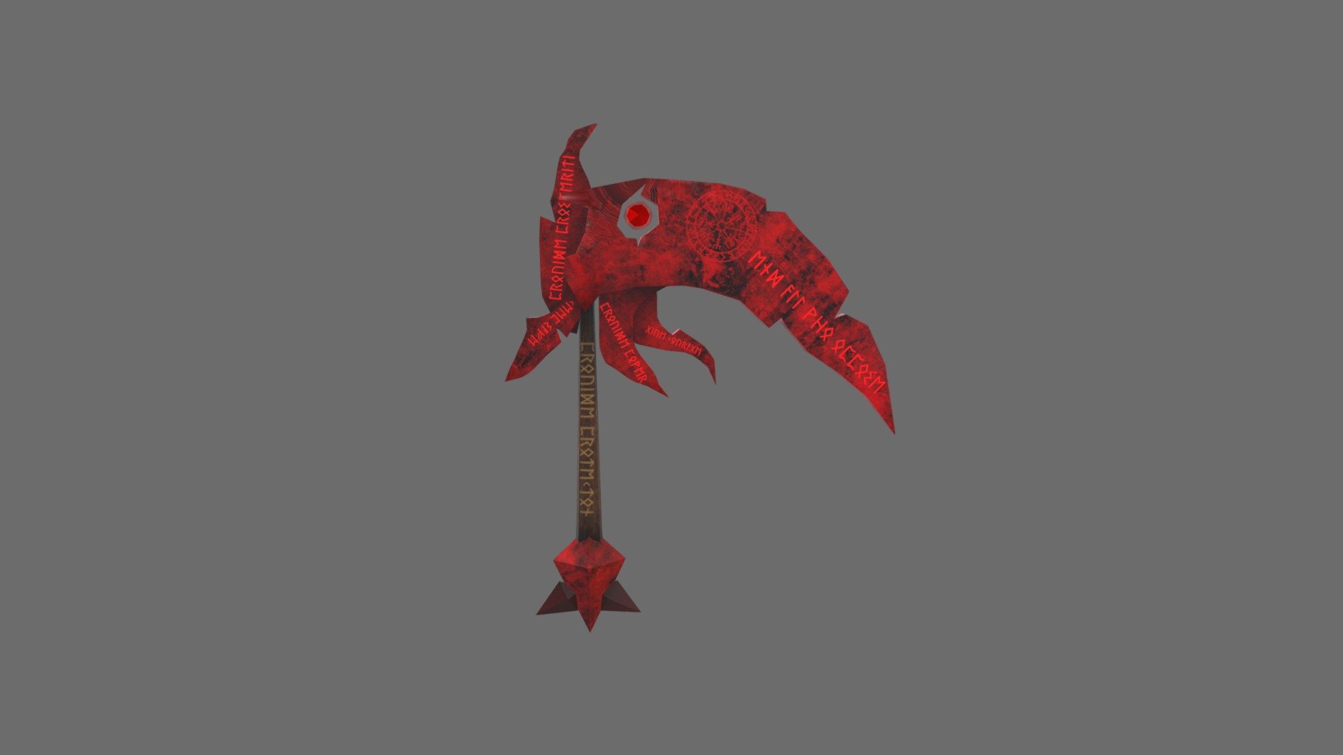 Fantasy Scythe Iteration 2 - 3D model by Oakley Holloway (@O4KTR33 ...