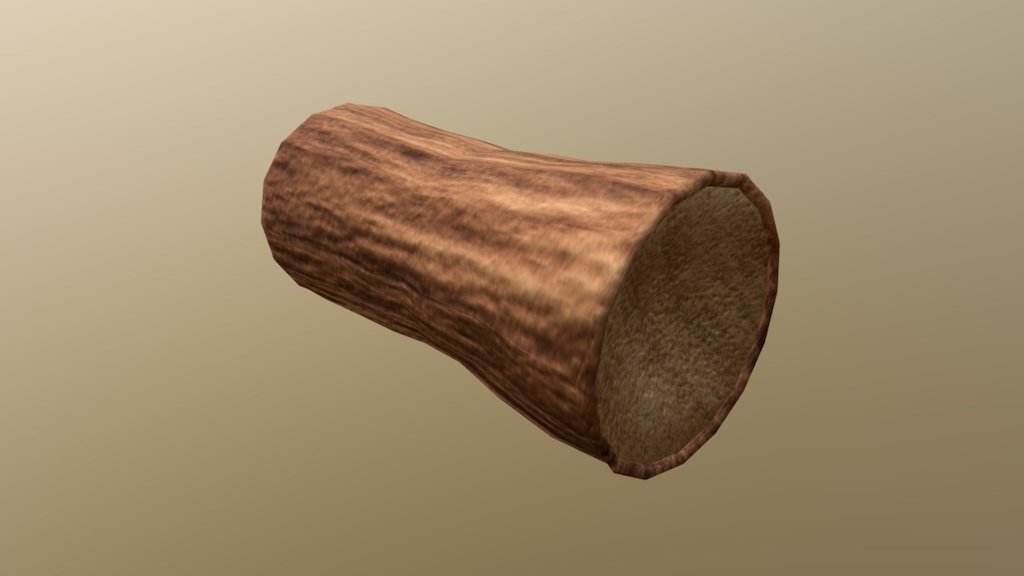 Log - 3D model by Cassie [7027659] - Sketchfab