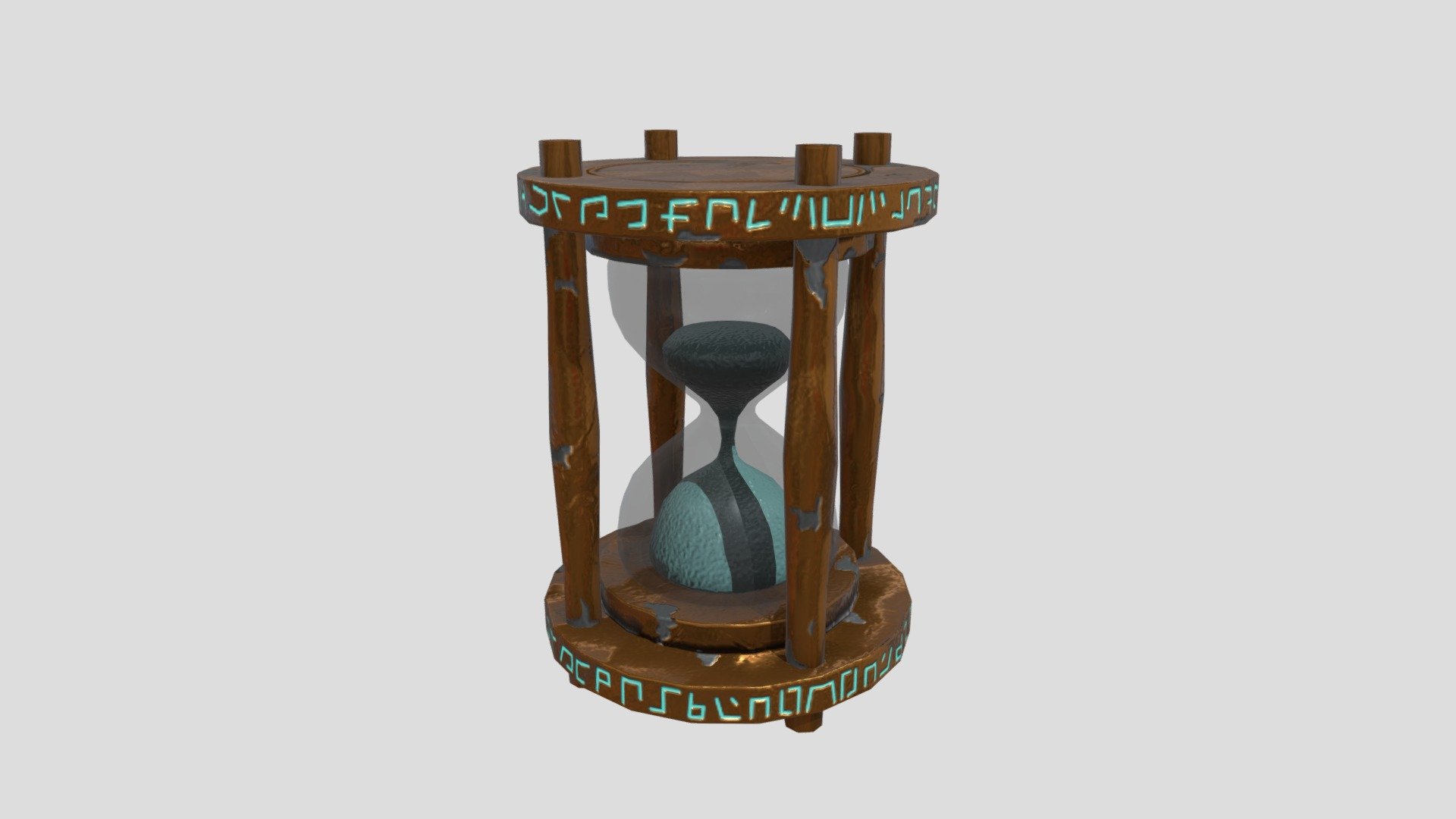 Hourglass - Download Free 3D model by Js_TuruokaJunpei [702a928 ...