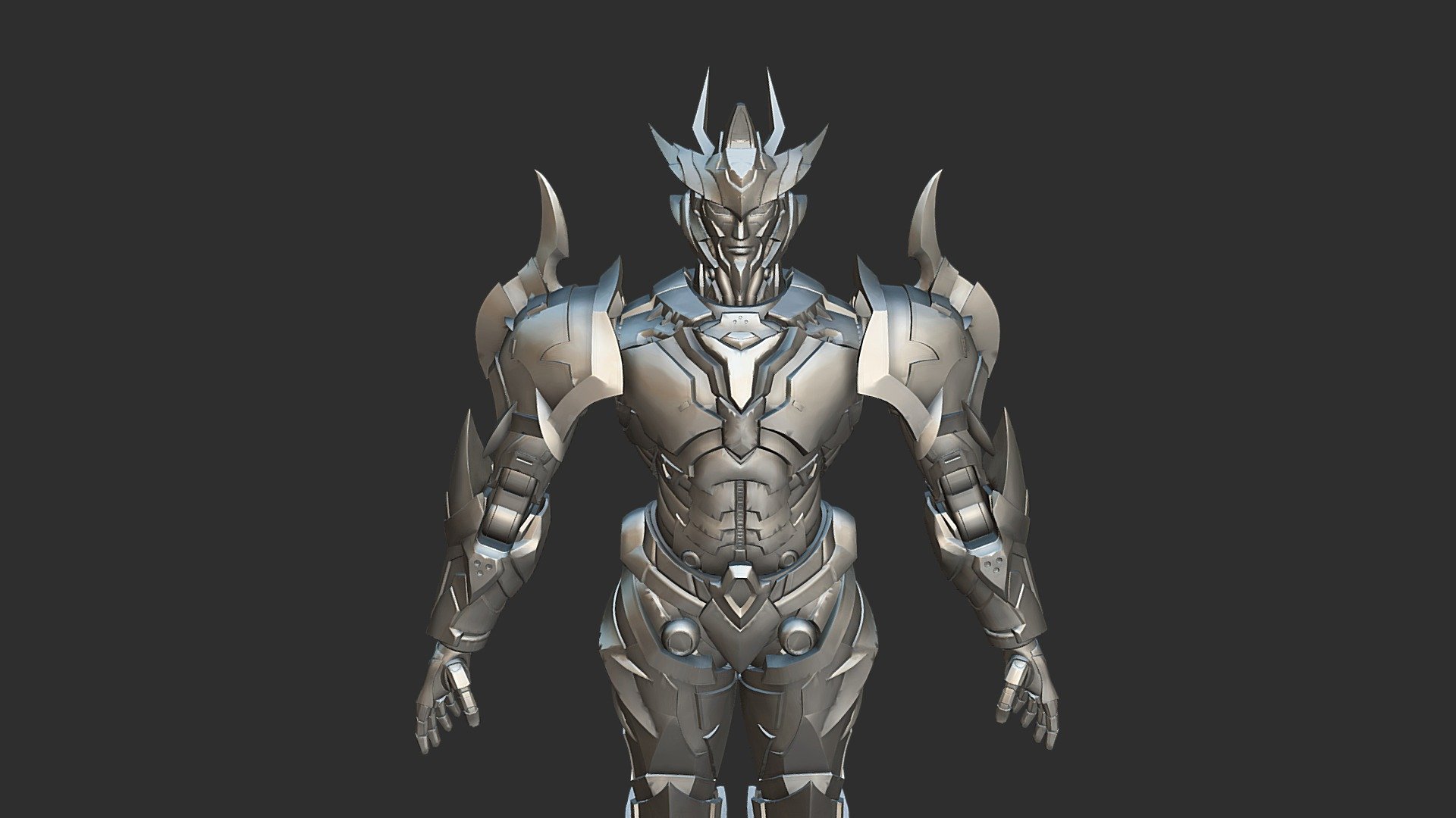 Zerker with Armor - 3D model by Art of Seba Dom (@sebastiandominguez3d ...