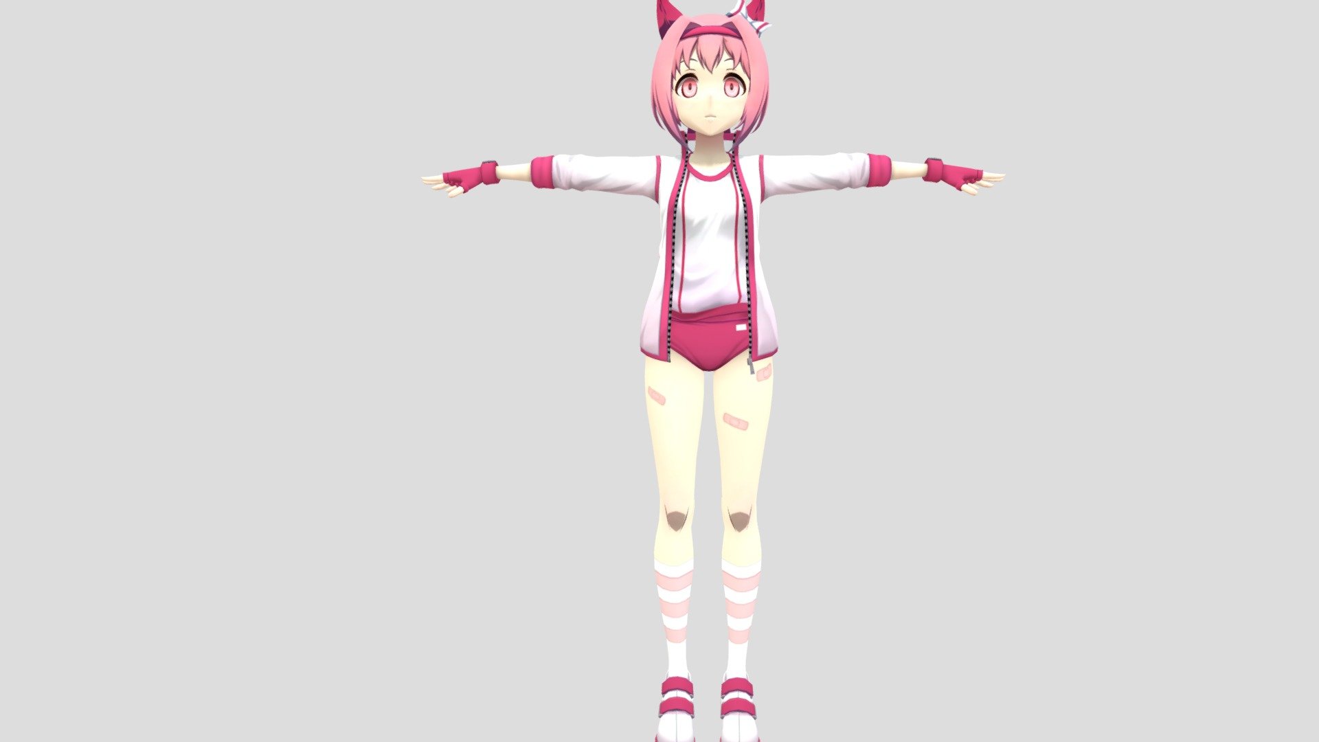 uma musume(apk) - Haru Urara 01 - Download Free 3D model by Hyke ...