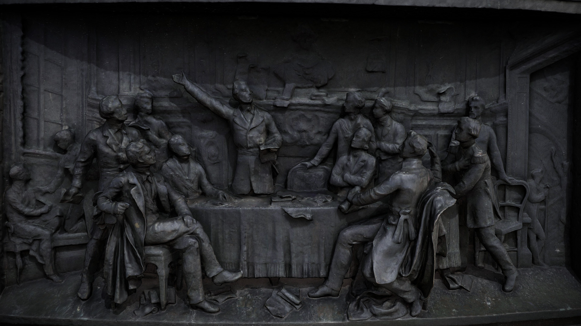 4 Mars 1848 "Universal male suffrage" 10/12 - Download Free 3D model by ...