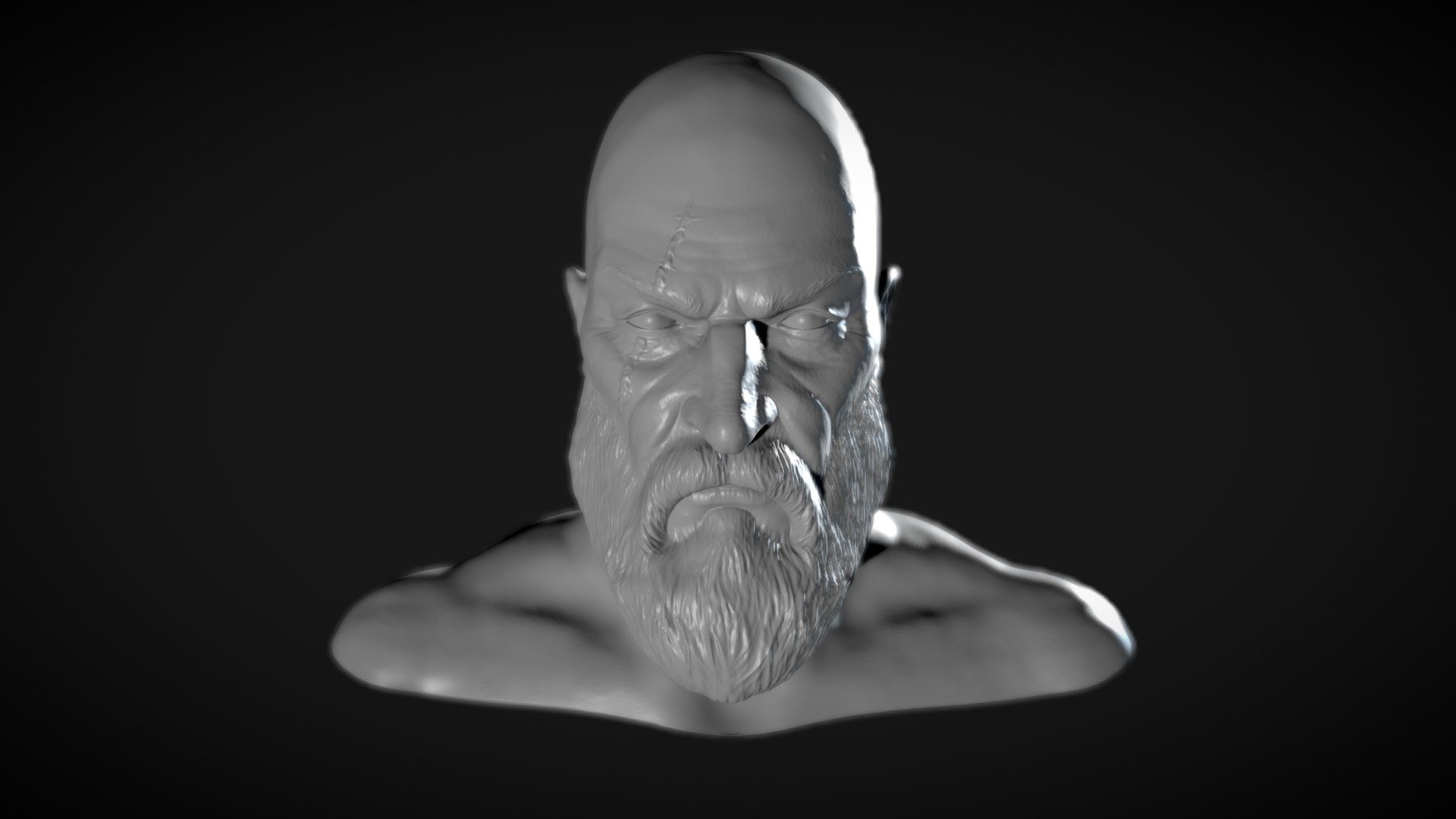 Kratos - 3D model by ДИМАЗАВР (@dima3avr) [7030438] - Sketchfab