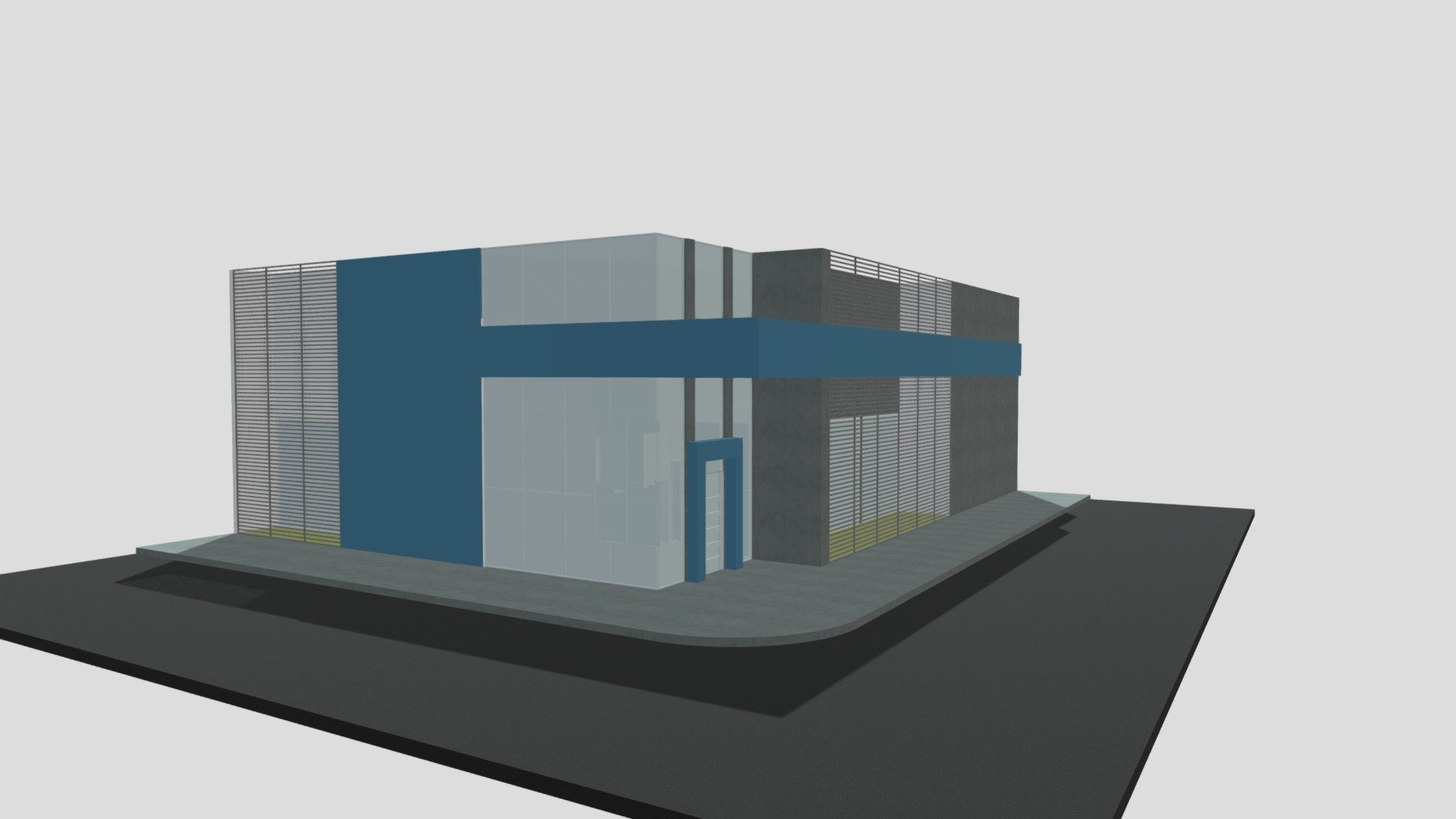 Sicoob Comodoro - Maquete Virtual - 3D model by renanc1 [7031e9f] - Sketchfab