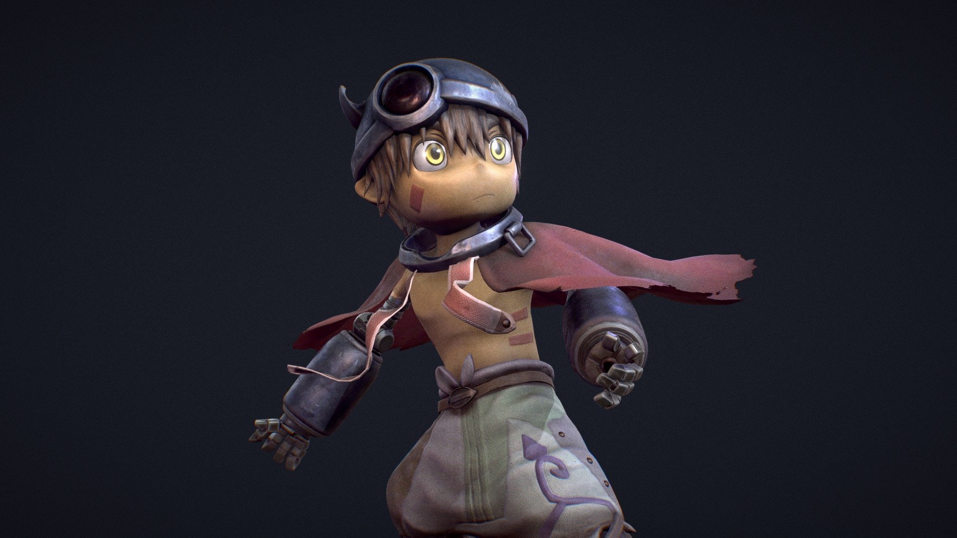 made in abyss: Reg - 3D model by Tinus (@HeerBeer) [7034b5c] - Sketchfab