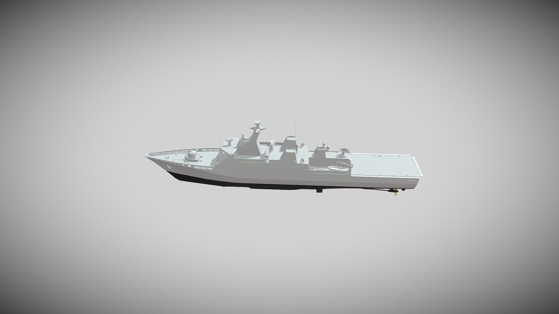 KRI Diponegoro | SIGMA 9113 - 3D model by Fattan (@Fattan.Darmawan ...