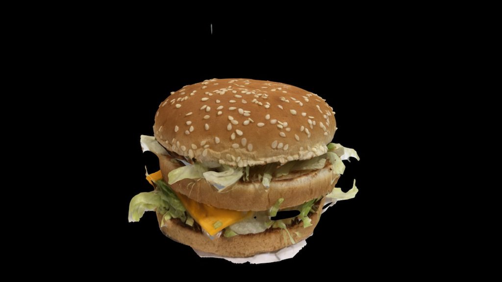big mac (cleaned) - 3D model by yhyow [7039475] - Sketchfab