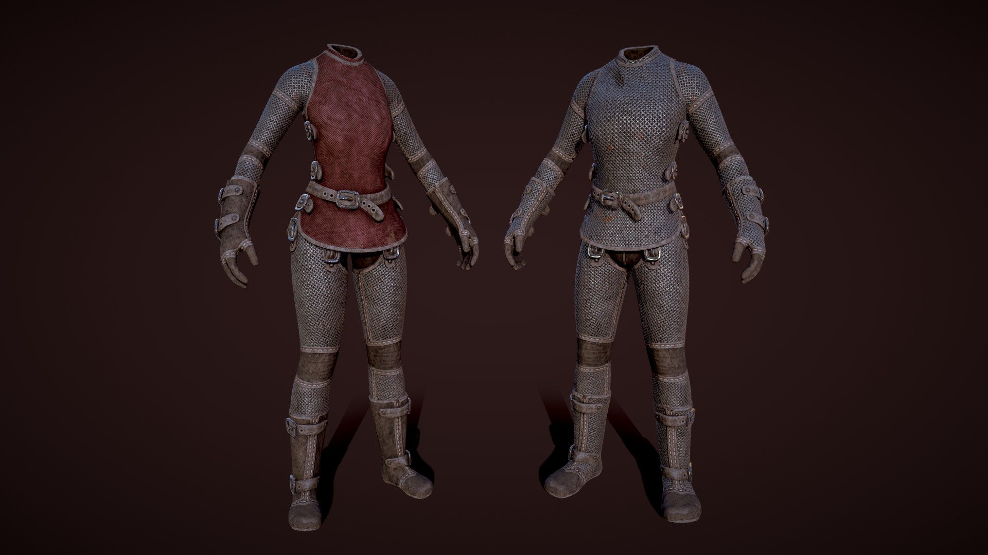 Chainmail Armour - 3D model by Billyro [7039e2c] - Sketchfab
