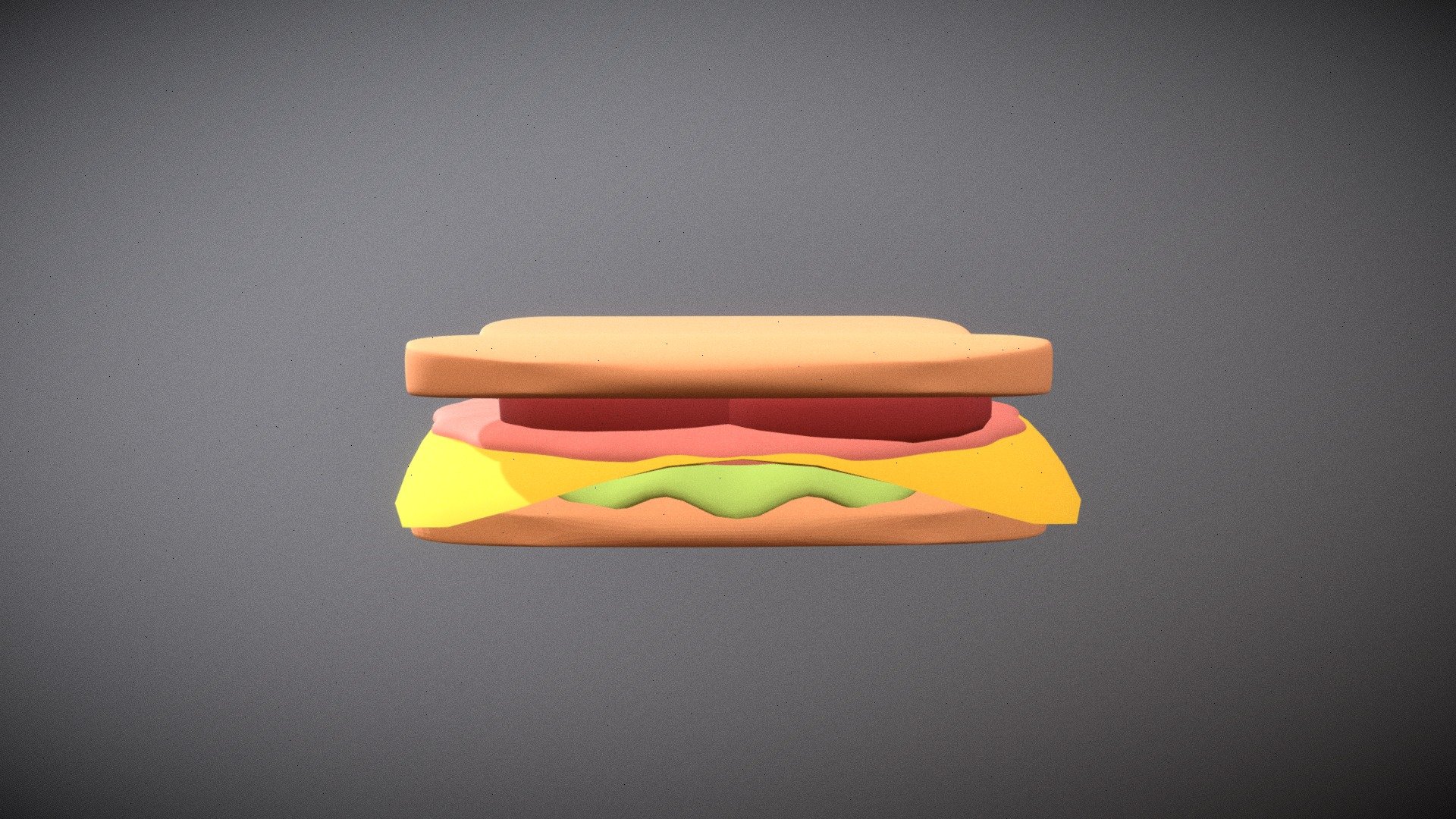 Sandwich 2 - Download Free 3D model by Lupu Marius (@lupumarius ...