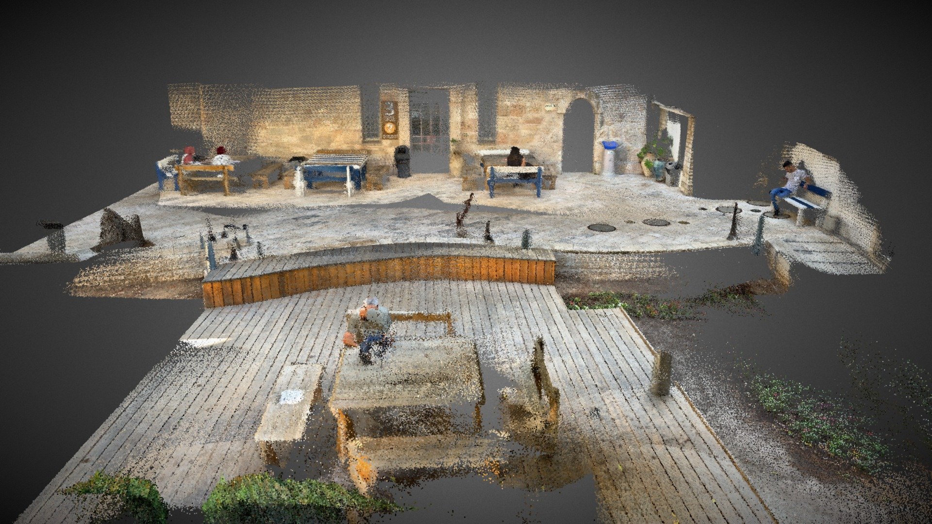 College Garden Sitescape - Download Free 3D model by Moshe Caine ...