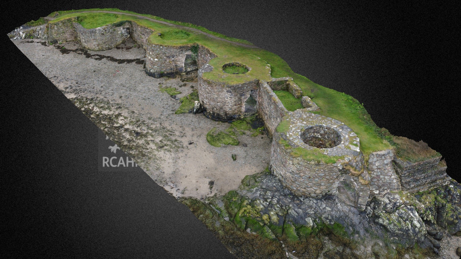 Solva Lime Kilns, Pembrokeshire, NPRN 40731 - 3D model by CBHC_RCAHMW ...