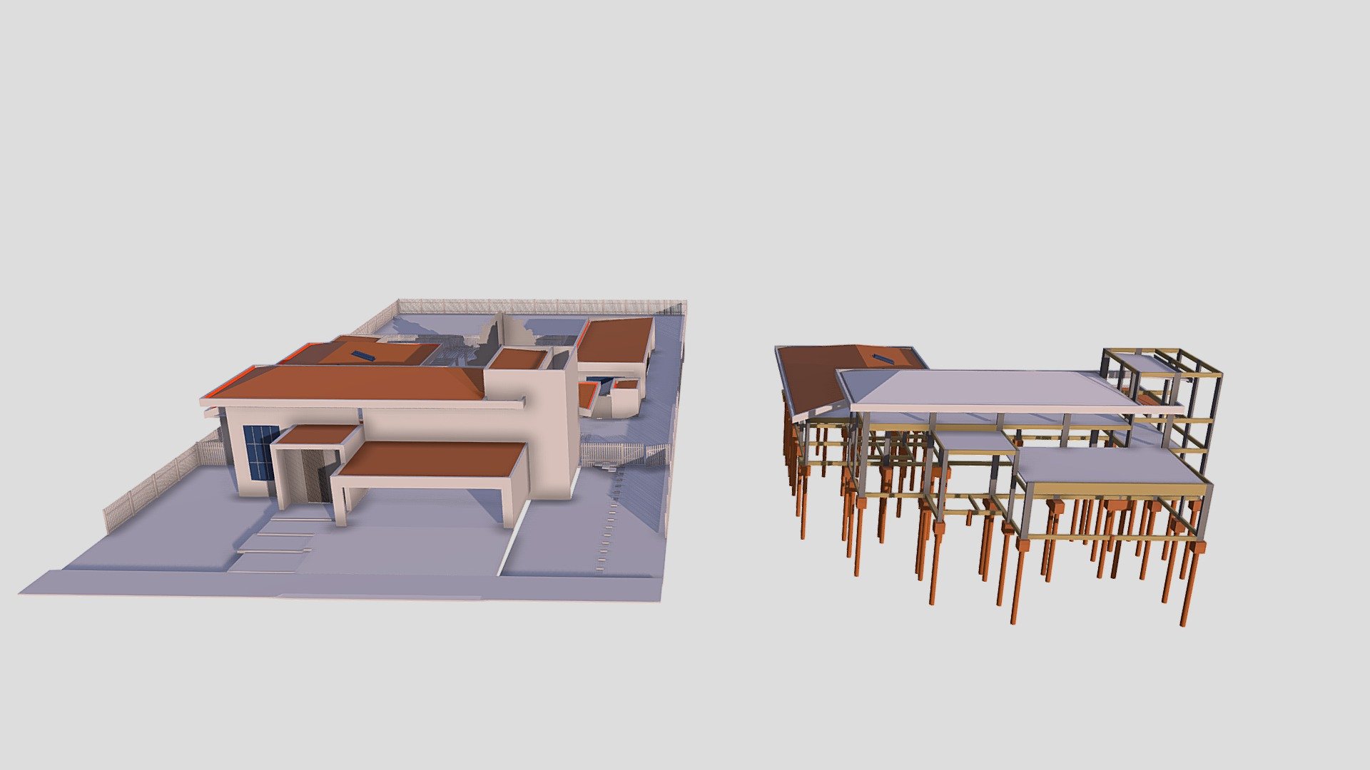 CASA KP - ESTRUTURAL - 3D model by Estruturale (@EstruturaleEng ...